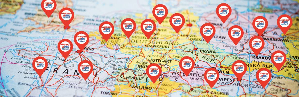 Areas We Cover - All London Postcodes | Happy2move